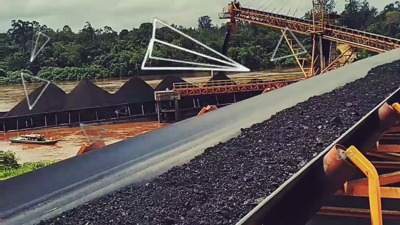 Proses loading batu bara - YouTube