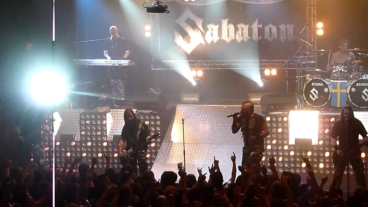 Sabaton - Wolfpack (live @ Prague - KC Vltavska = 07-11-10) - YouTube