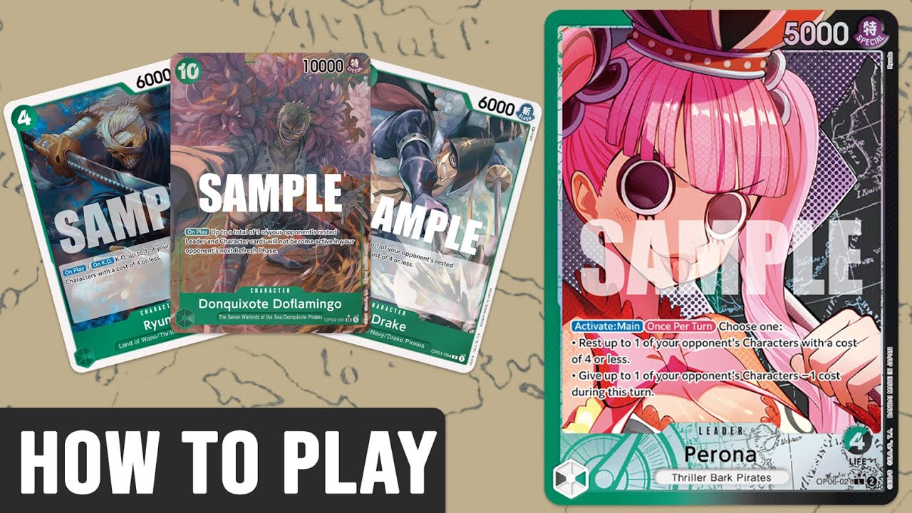 How To Play Perona - One Piece TCG - YouTube