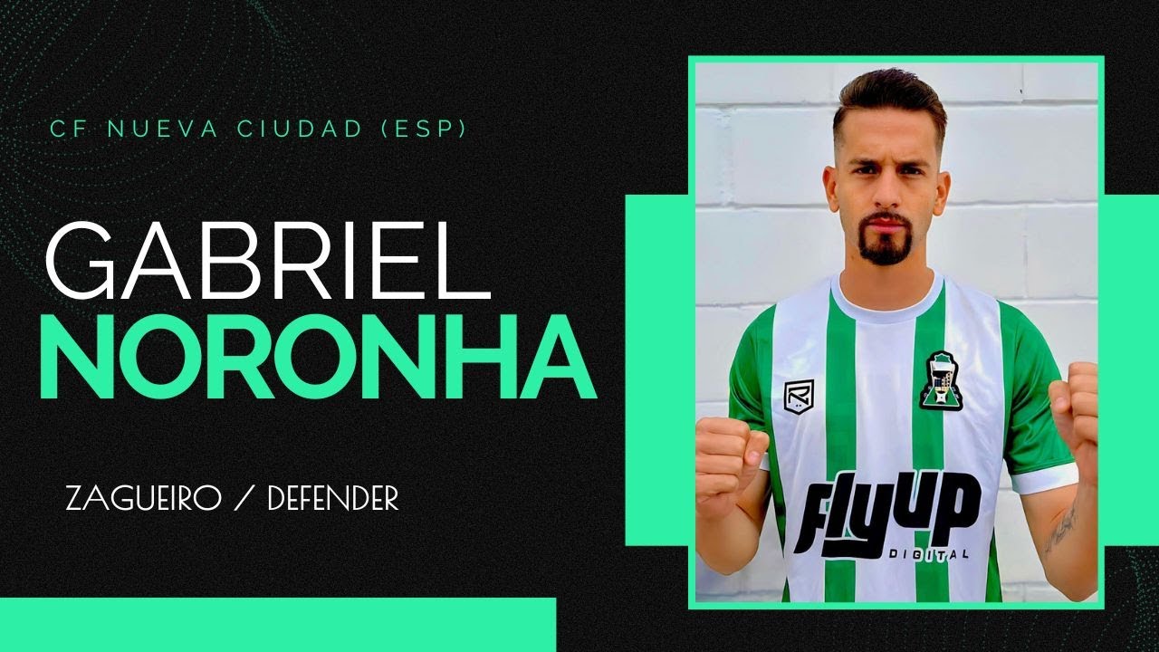 GABRIEL NORONHA - ZAGUEIRO - CD NUEVA CIUDAD (ESP) | DVD DE JOGADOR ...