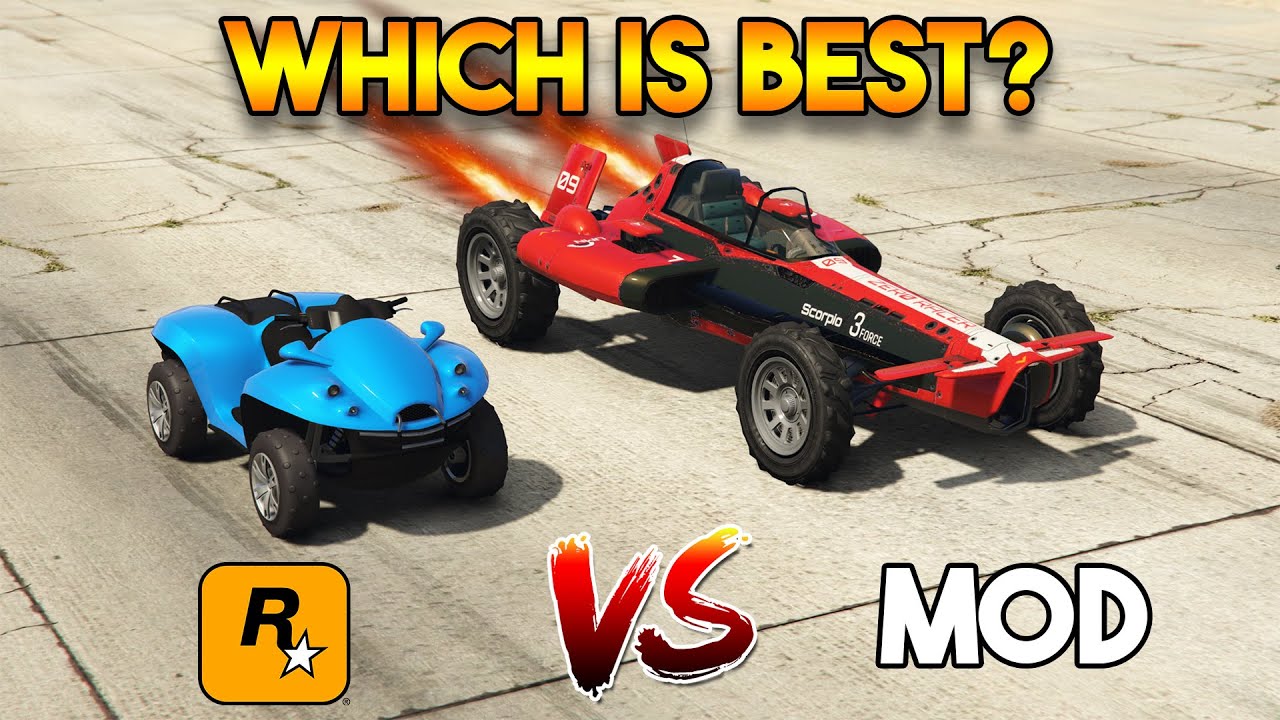 GTA 5 ONLINE BLAZER AQUA VS MODDER BLAZER (WHICH IS BEST?) - YouTube
