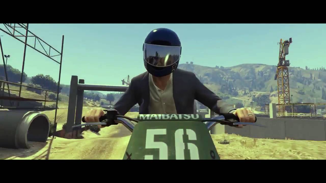 GTA 5 MOTOCROSS TRACK - YouTube
