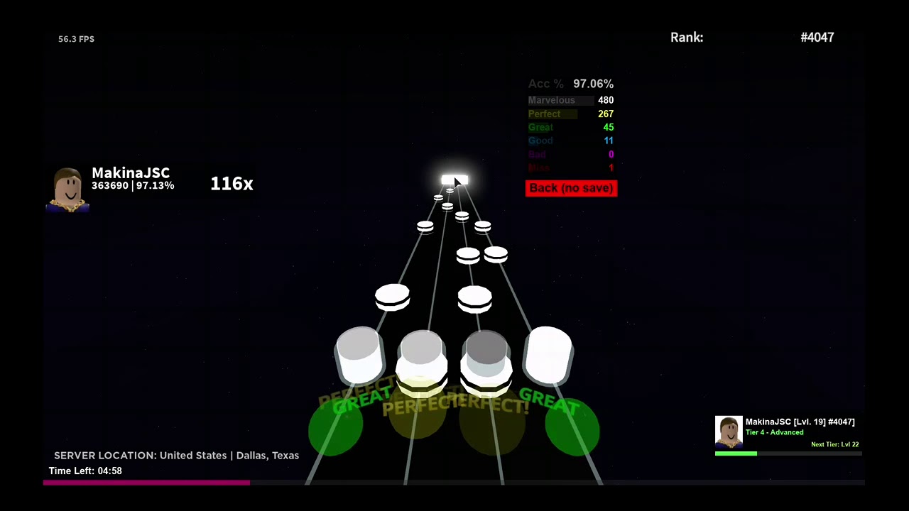 ¡Buena partida de RoBeats Community Server ! - YouTube