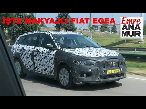 Yeni Fiat Egea 2021 test ediliyor / Makyajlı Fiat Egea'yı Bursa'da yakaladım @AnamurMedya2016