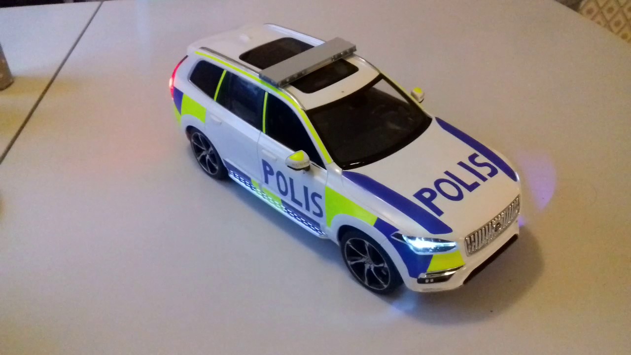 XC90 polisbil skala 1:14 - YouTube