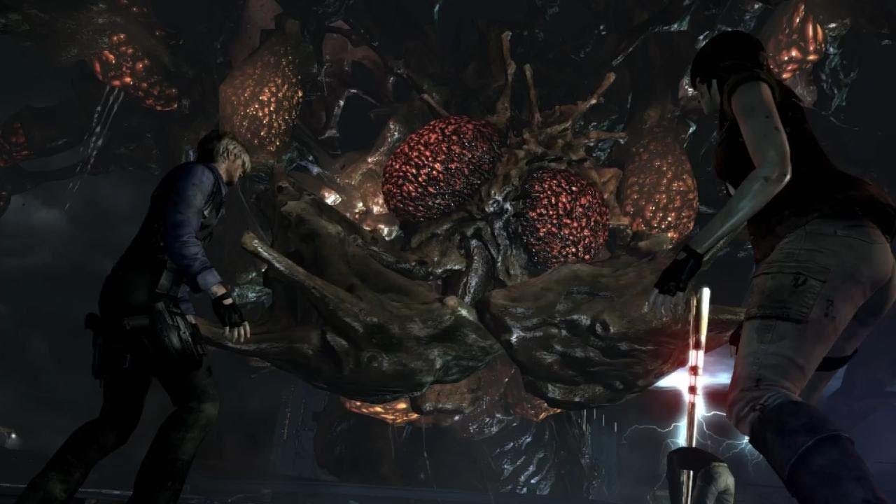 RESIDENT EVIL 6 PS5 Gameplay Boss Fight Final Ending - YouTube