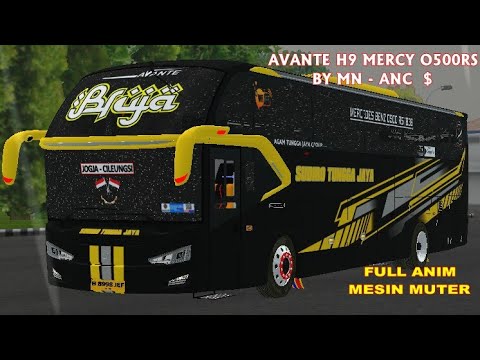 MOD BUSSID AVANTE H9 MERCY O500RS BY MN-ANC $.LIVERY STJ BRUJA.MESIN ...