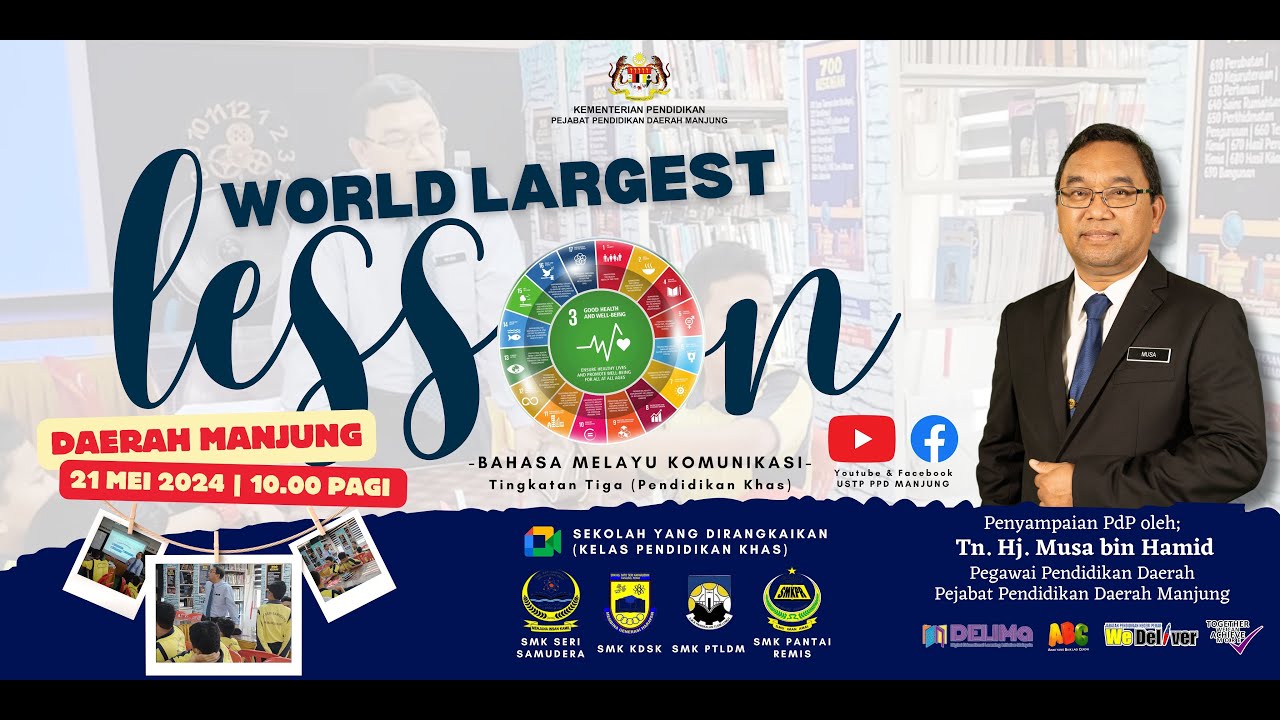 WORLD LARGEST LESSON (WLL) PPD MANJUNG TAHUN 2024 - YouTube