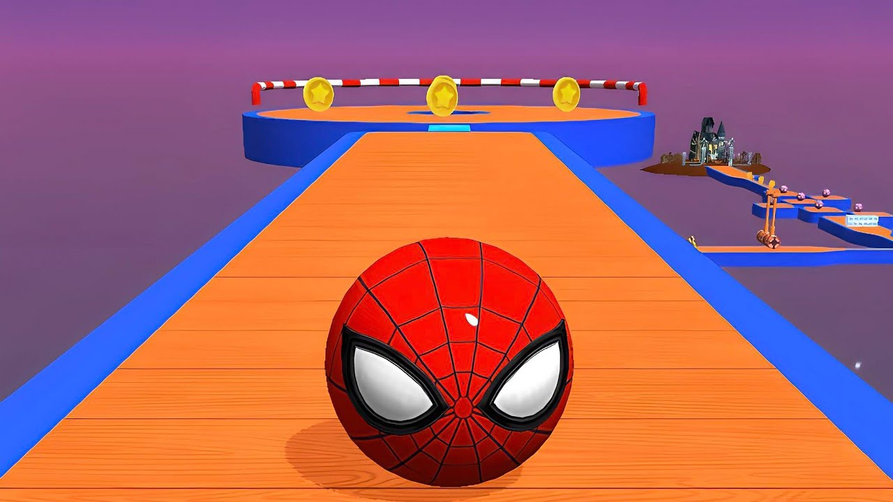 Sky Rolling Ball 3D Gameplay Speedrun All Levels 53 - YouTube