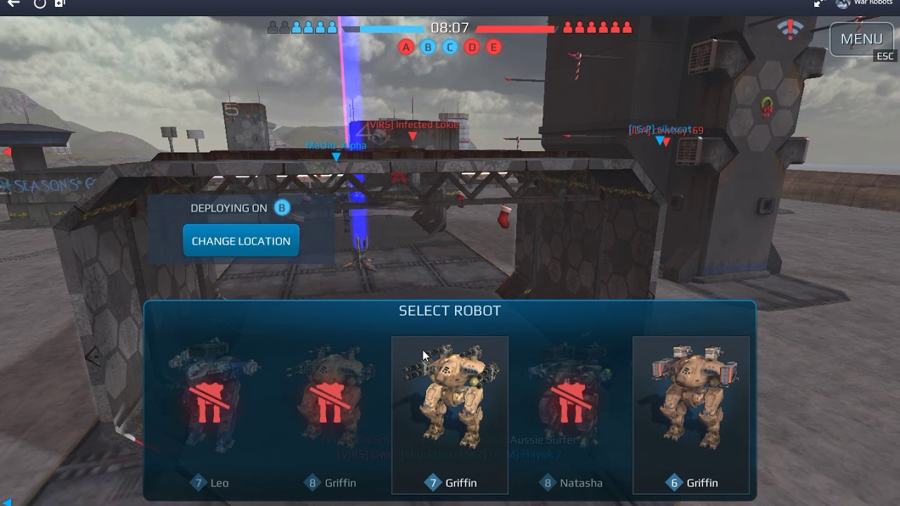 War Robots - Diamond III League . . . my typical game - YouTube