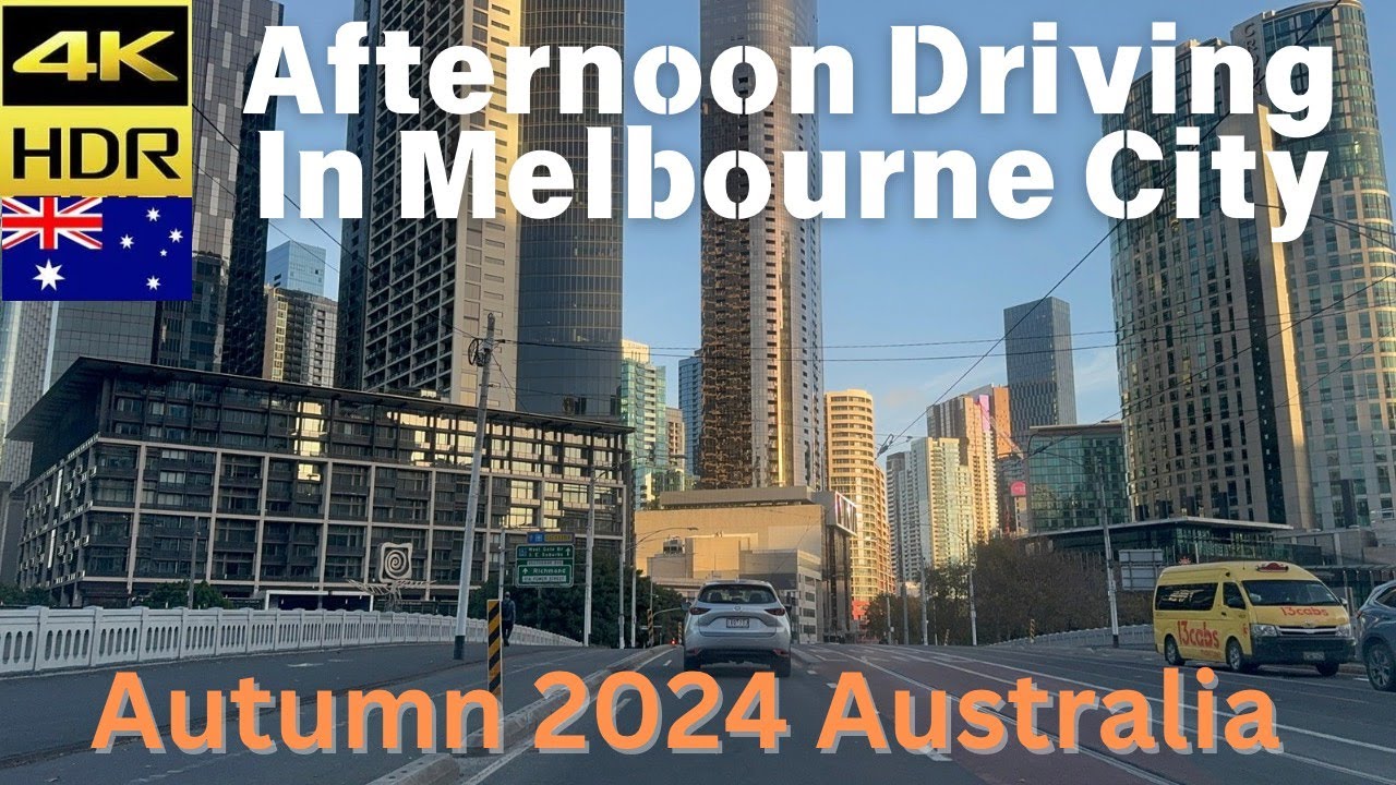 Driving Tour In Melbourne City | Melbourne Australia Driving Tour | 4K ...