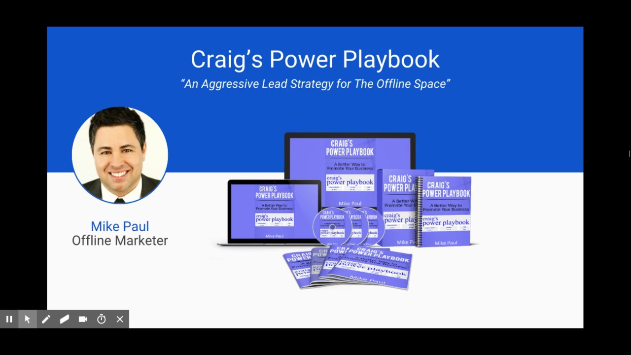 Craig's Power Playbook - YouTube