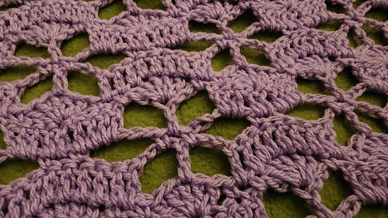 Part 1 - The Star Lace Stitch! - Crochet Tutorial! - YouTube