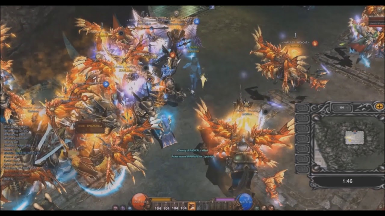 ZhyperMU New Castle Siege Game Play - YouTube