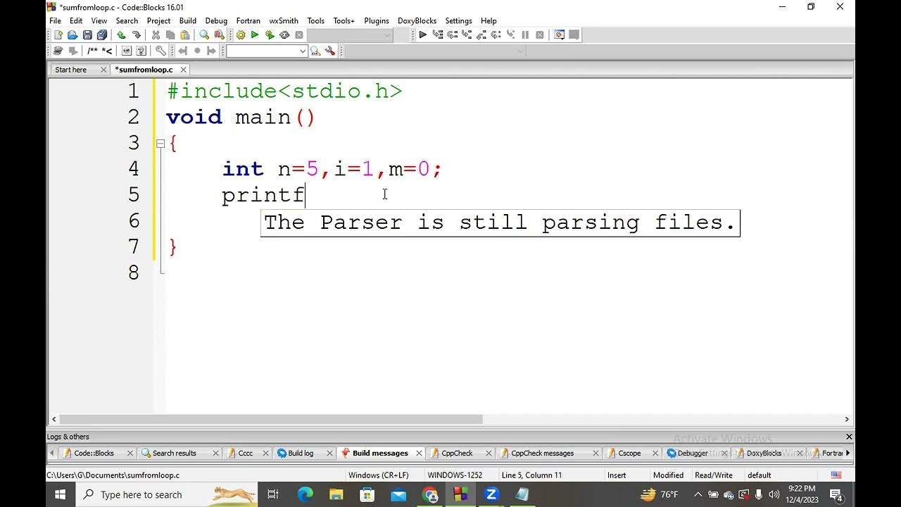 Structured Programming Language (Section E) | Online Class| CSE |Ahsan Arif | University Of ...