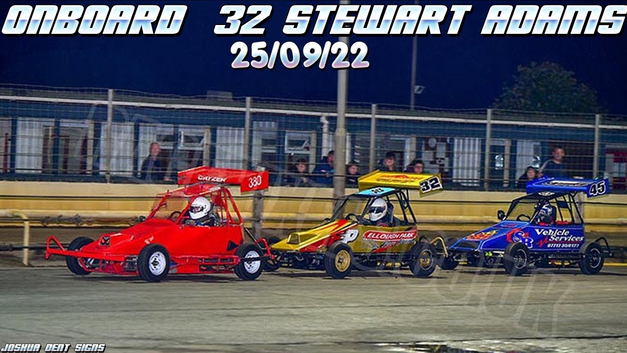 Junior Mini Super Twos at Great Yarmouth Stadium 25/8/22 Heat 2 - YouTube