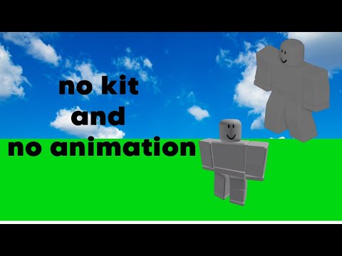 So I used No Kit with the Rthro Animation! (Roblox Bedwars) - YouTube