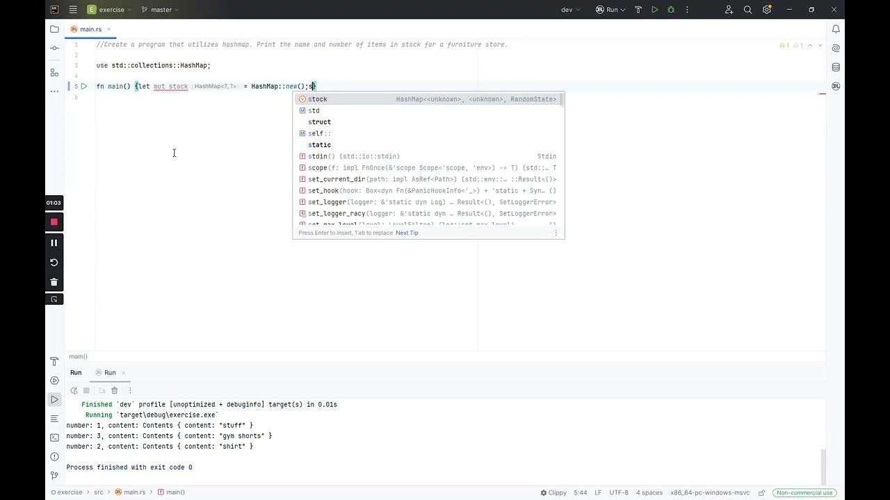 Create a program that utilizes hashmap - YouTube