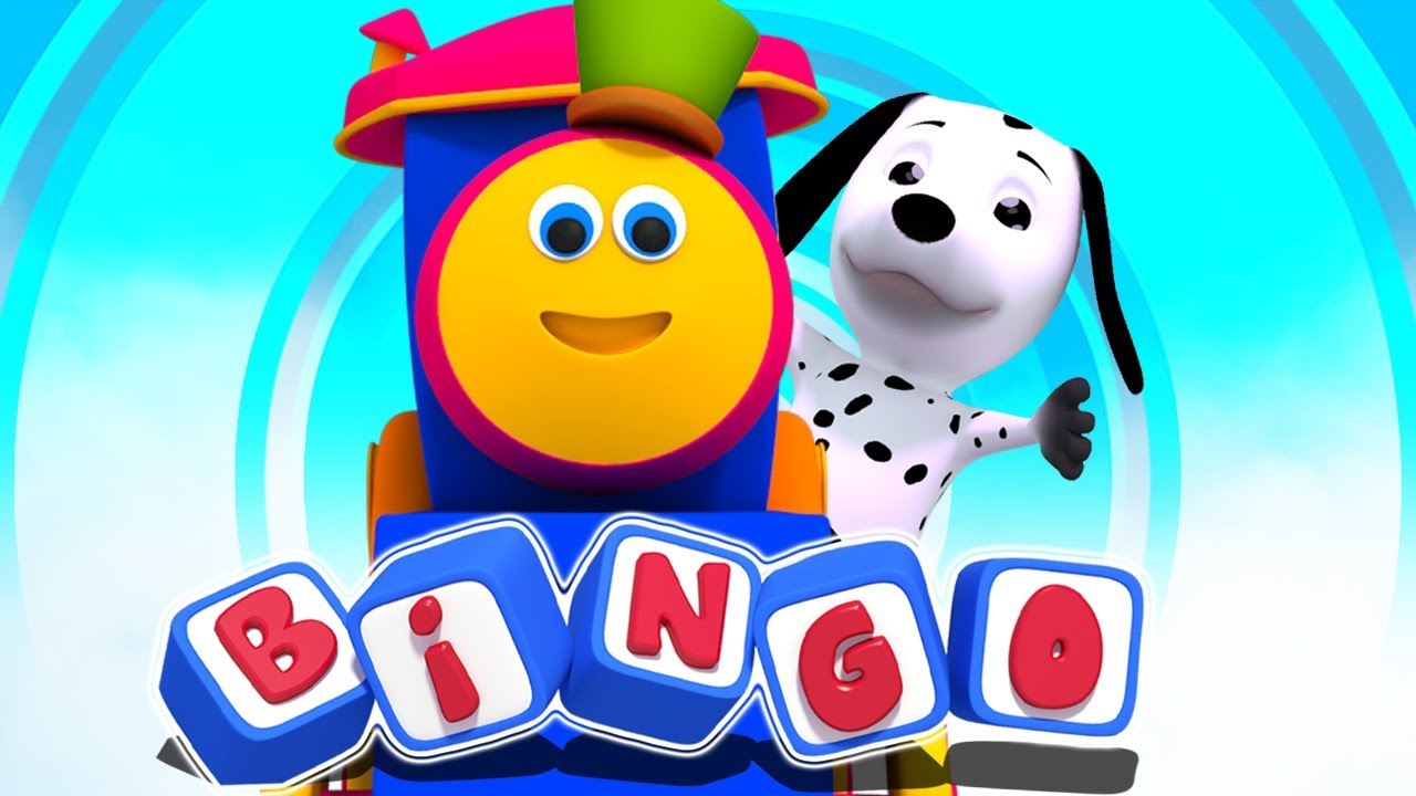 Bingo La Chanson Chien | Rimes D'Enfants | Bob Le Train | Bingo Dog ...