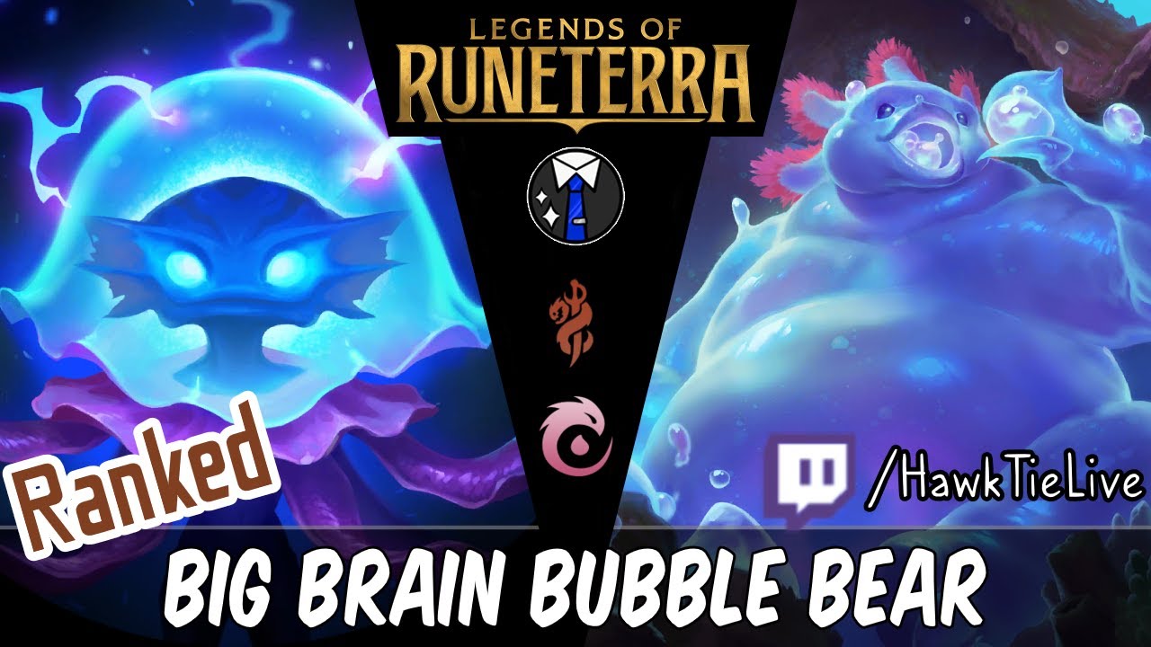 Big Brain Bubble Bear: The best card name l Legends of Runeterra LoR - YouTube