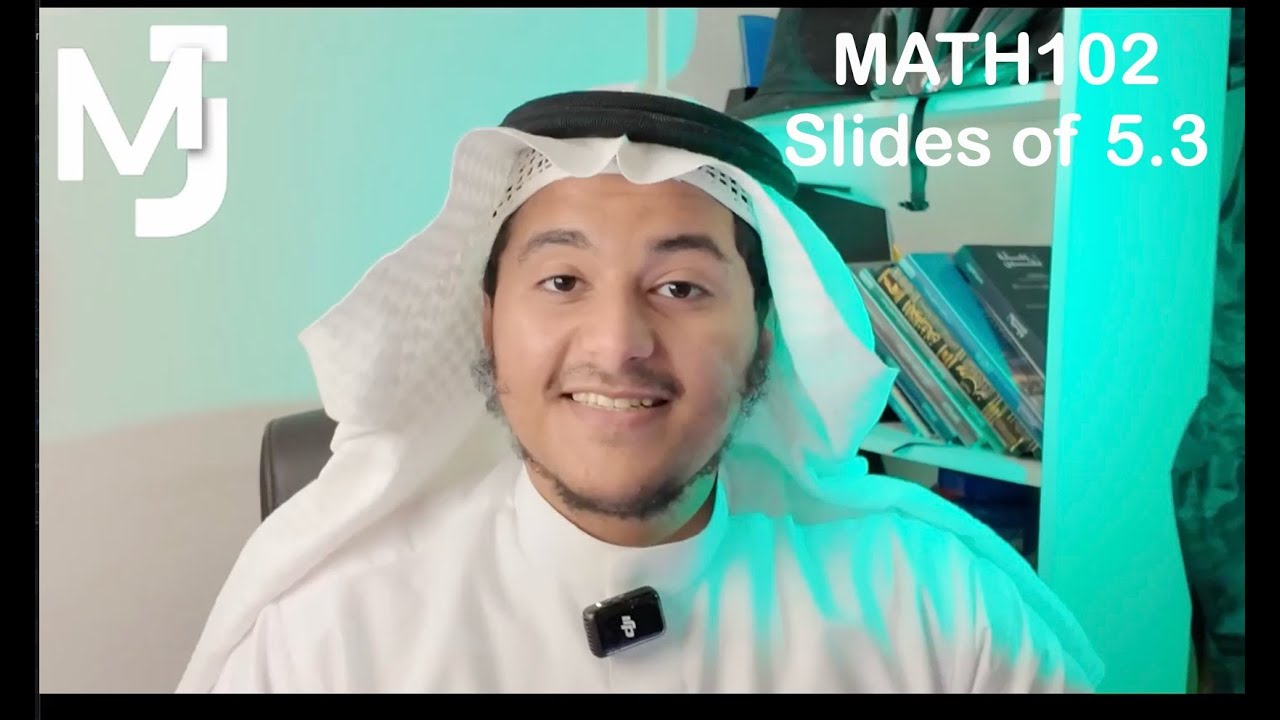 MATH102 5.3 SLIDES - YouTube