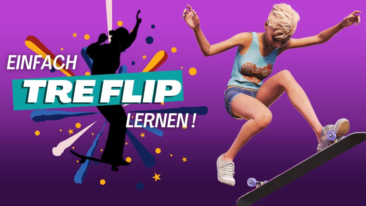 WIE LERNE ICH TRE FLIPS ? (360 Kickflip) - YouTube
