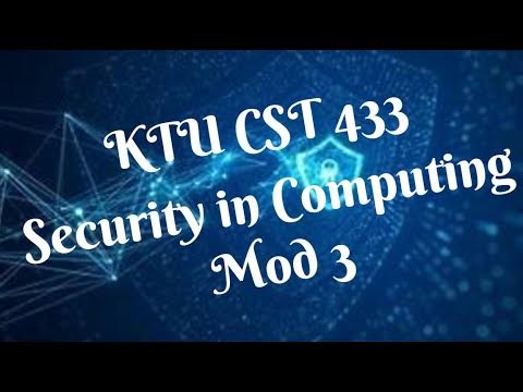 Diffie Hellman Key Exchange- KTU CST433 Security in Computing S7CS - Mod 3 Part 10 - YouTube