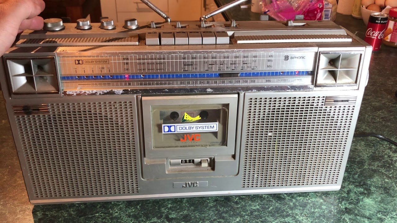 JVC Radio Cassette Recorder RC-656WH - YouTube