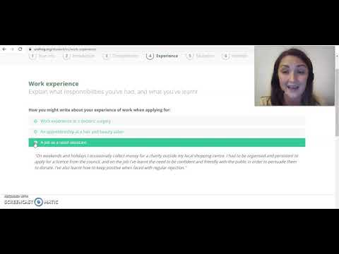 How to create or update a CV using Unifrog - YouTube