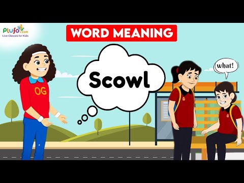 Scowl | Word Meaning | Orchids Girl - YouTube