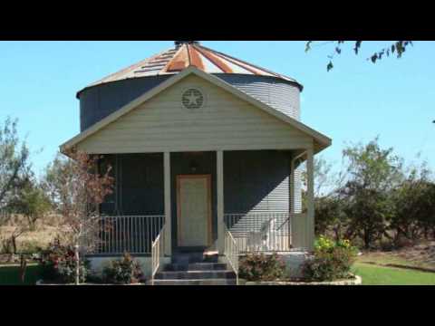 Grain Silo Converted Into A Tiny House Loft Apartment In Texas