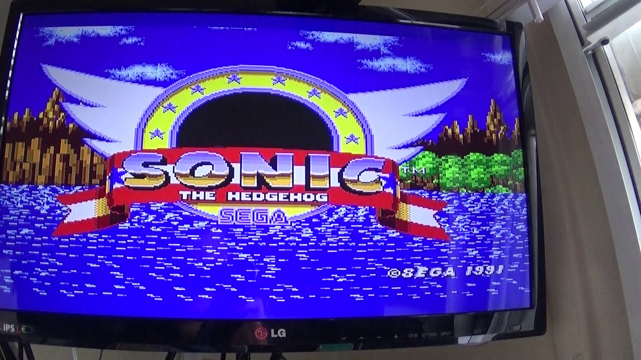 SEGA Mega Drive Scrambled Screen - YouTube