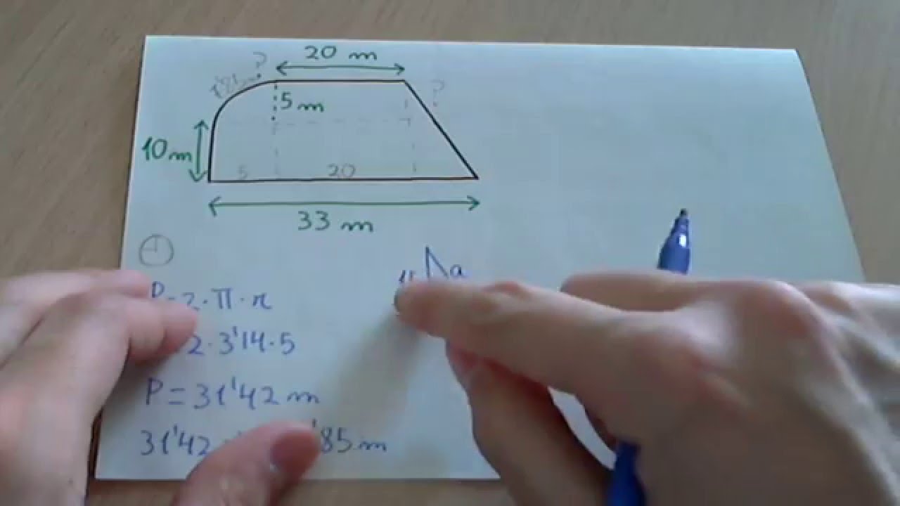 Perímetro de un polígono irregular 02 - YouTube