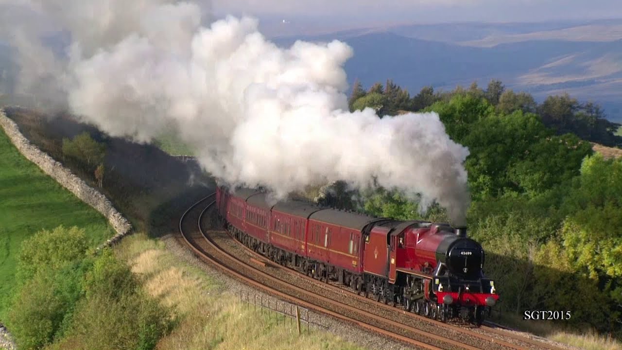 45699 Takes 12 and 47245 over Shap summit on the CME 17/10/15. - YouTube