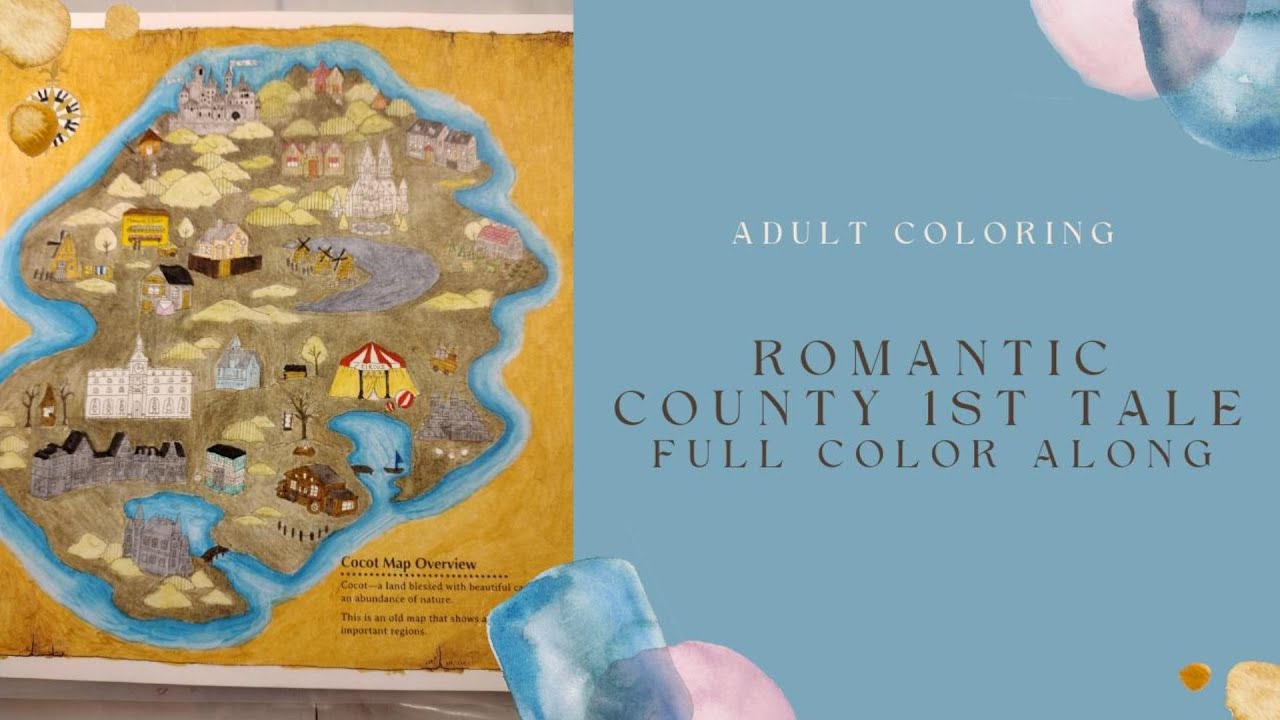Romantic Country 1st tale full color along - YouTube