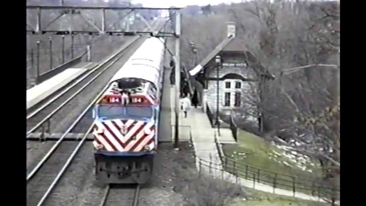 Trains of Chicago - February 4 1998 - YouTube