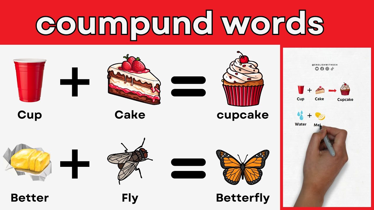 Coumpund words, learn english easly - YouTube