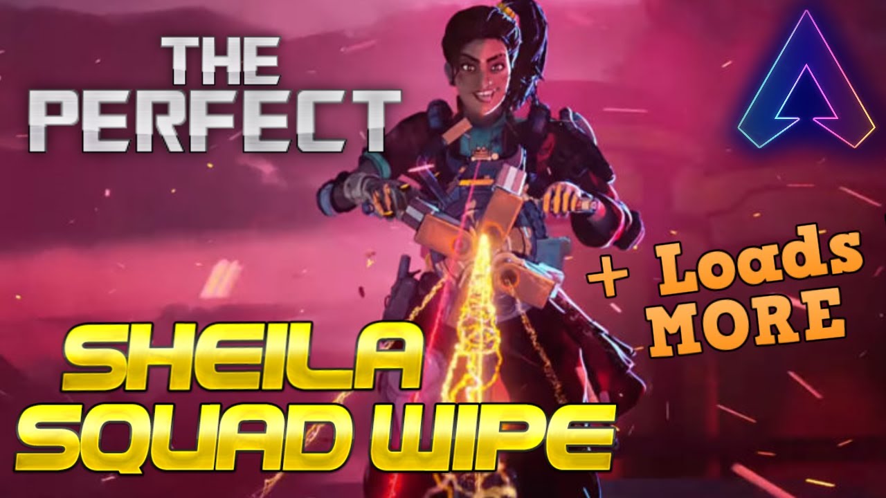 The PERFECT Sheila Play! (Squad Wipe) on Rampart - Apex Legends: Skill ...