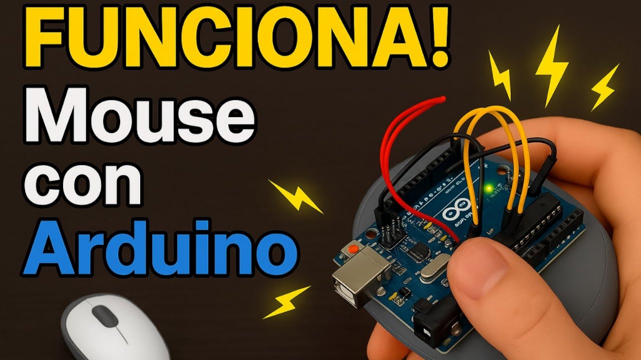 Crea este mouse con arduino - YouTube