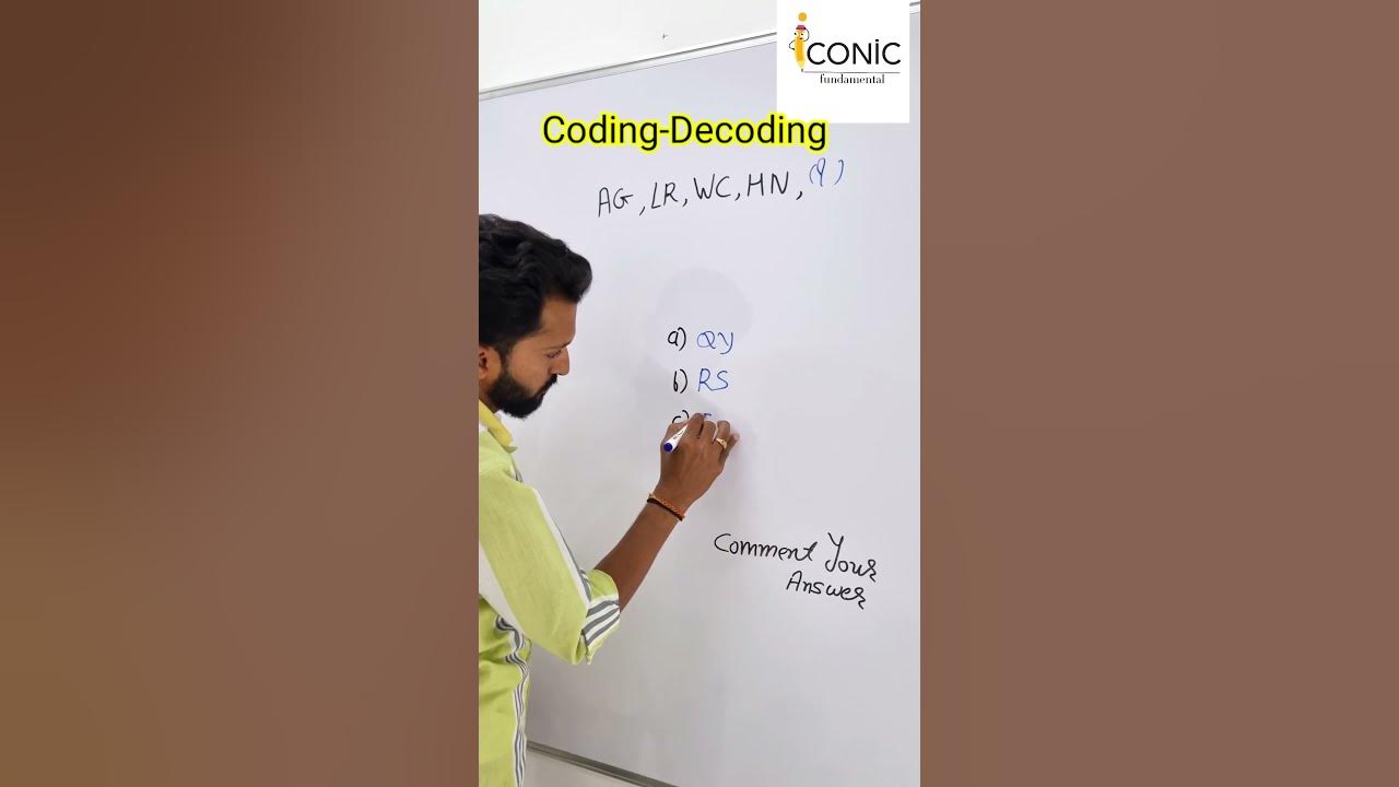 Coding-Decoding learning #codingdecodingtricks #reels - YouTube