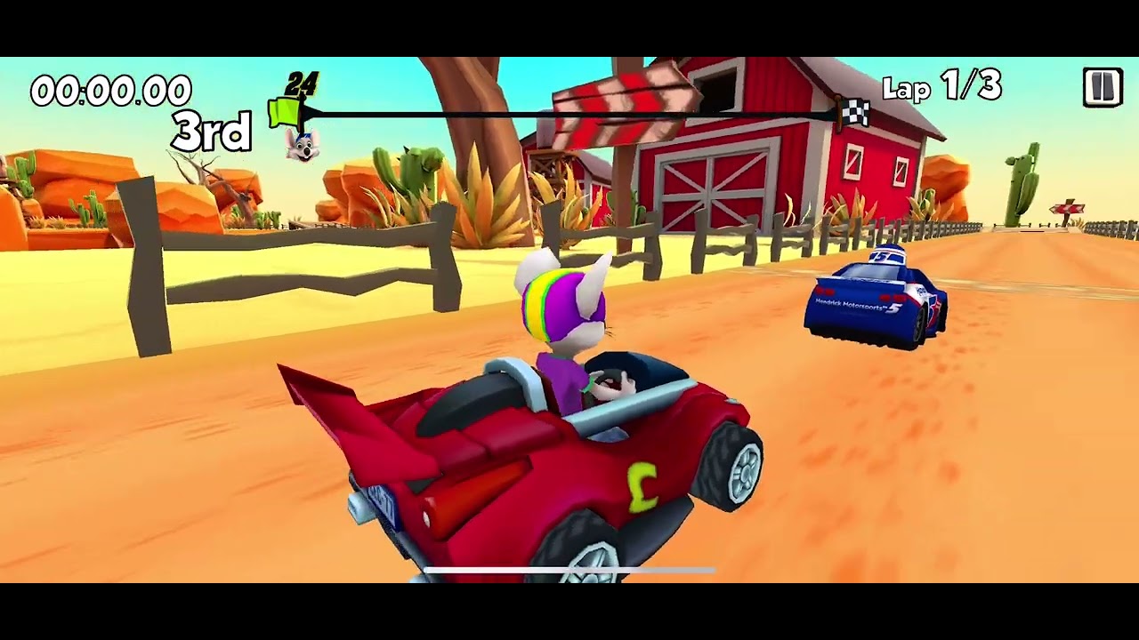 Chuck E Cheese Racing World Gameplay Part 2 - YouTube