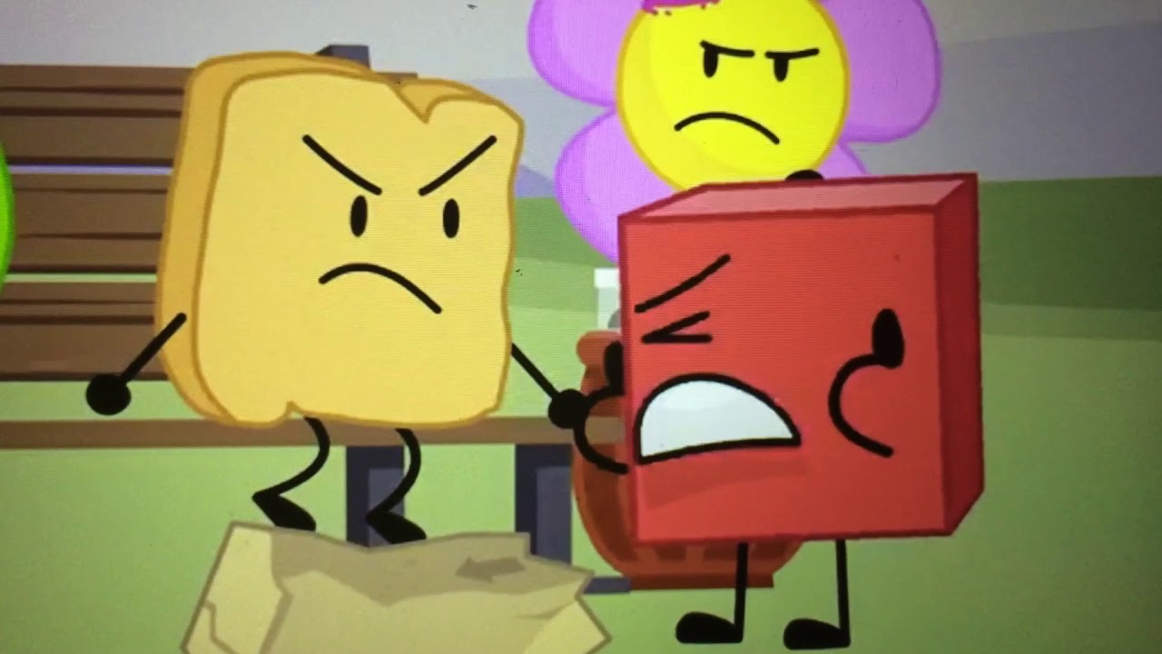 Blocky tries to hurt Woody (BFB 21 Scene) - YouTube