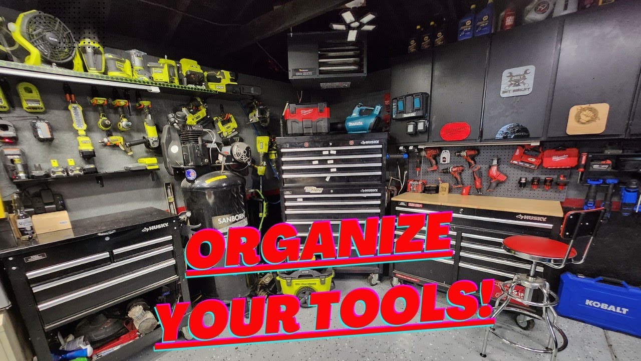 5 things you need to organize your Tools! - YouTube