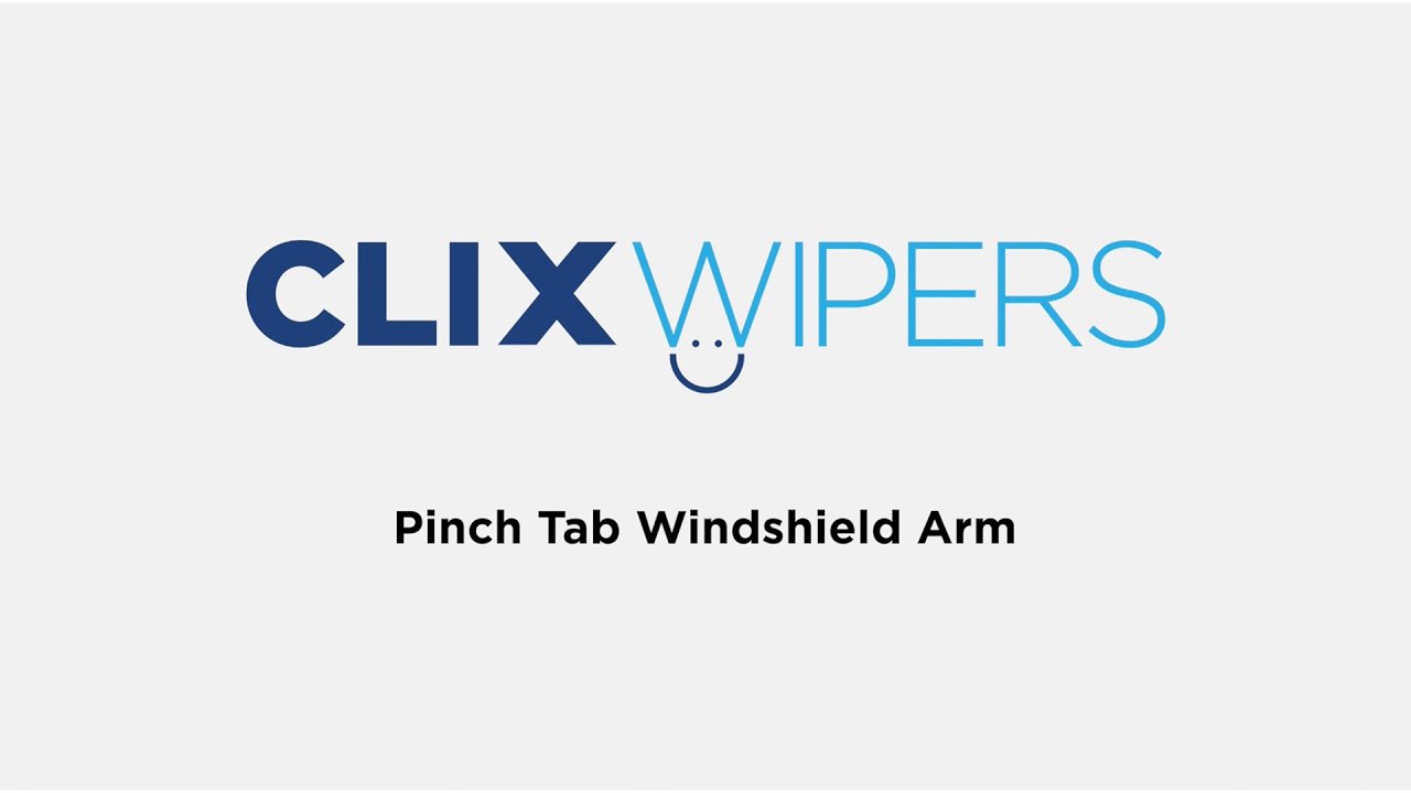 How to Install - Pinch Tab - Clix Wipers - YouTube