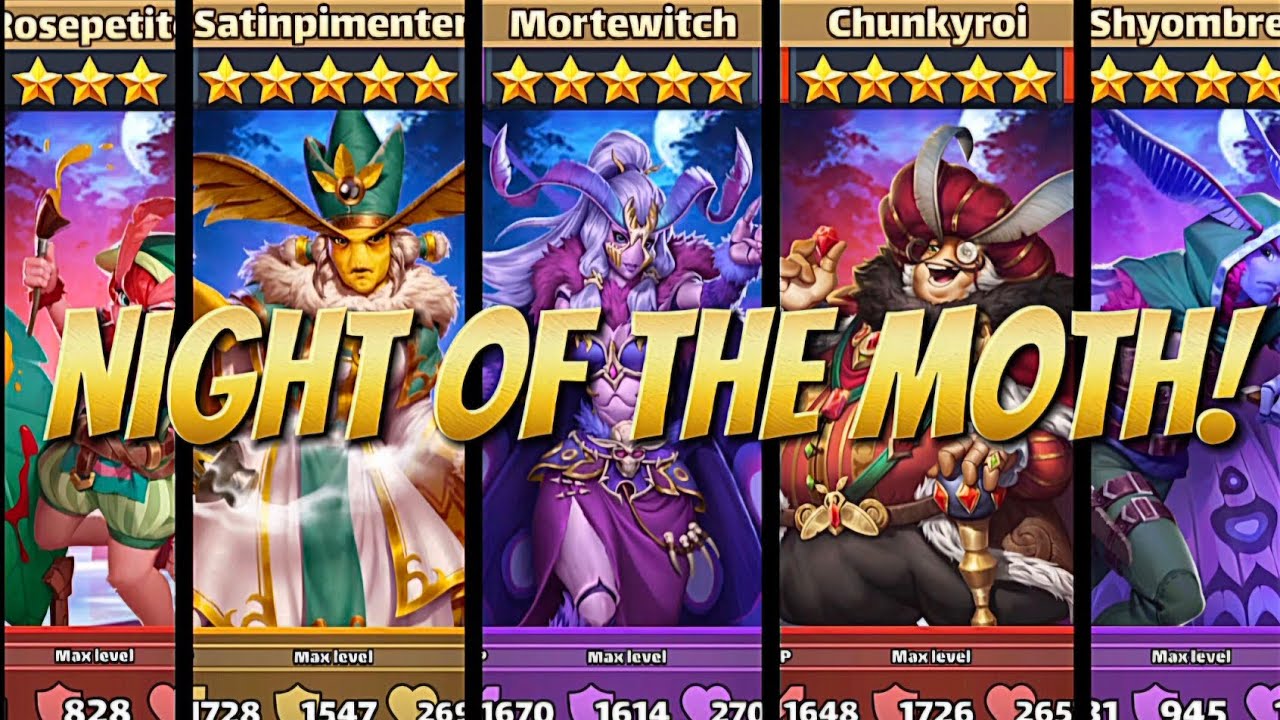 Empires & Puzzles Mortewitch Chunkyroi Satinpimenter Shyombre ...