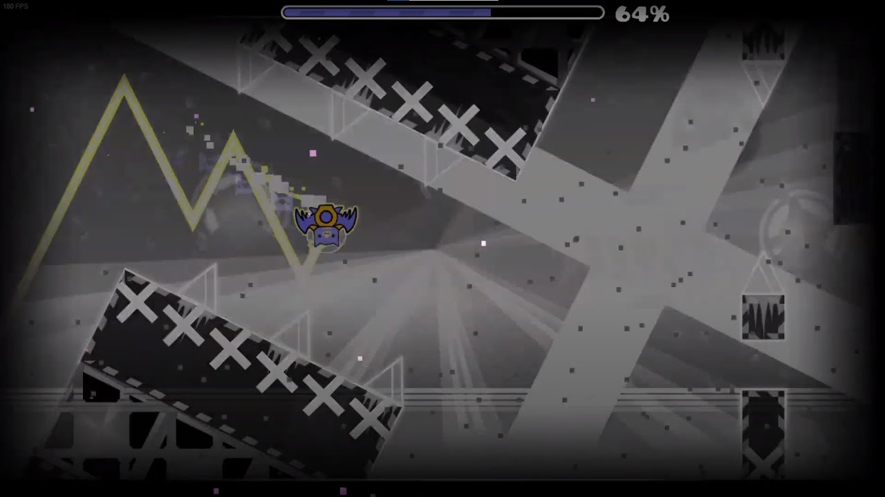 "Black Blizzard" (Extreme Demon) by KrmaL | Geometry Dash - YouTube