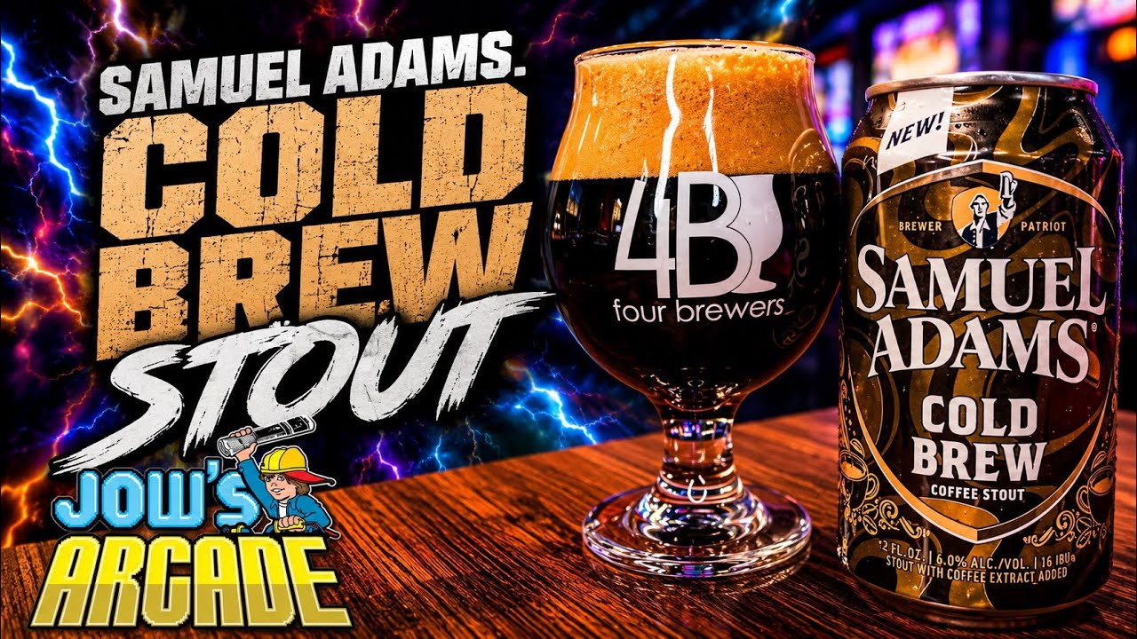 Samuel Adams - Cold Brew Stout - 6% ABV - YouTube