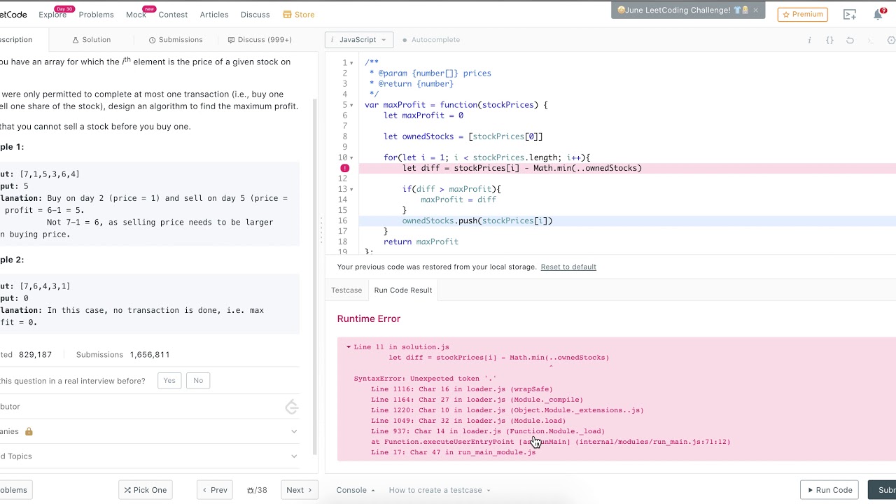 Buy Sell Stocks, multiple iteration examples for a practical algorithm ...