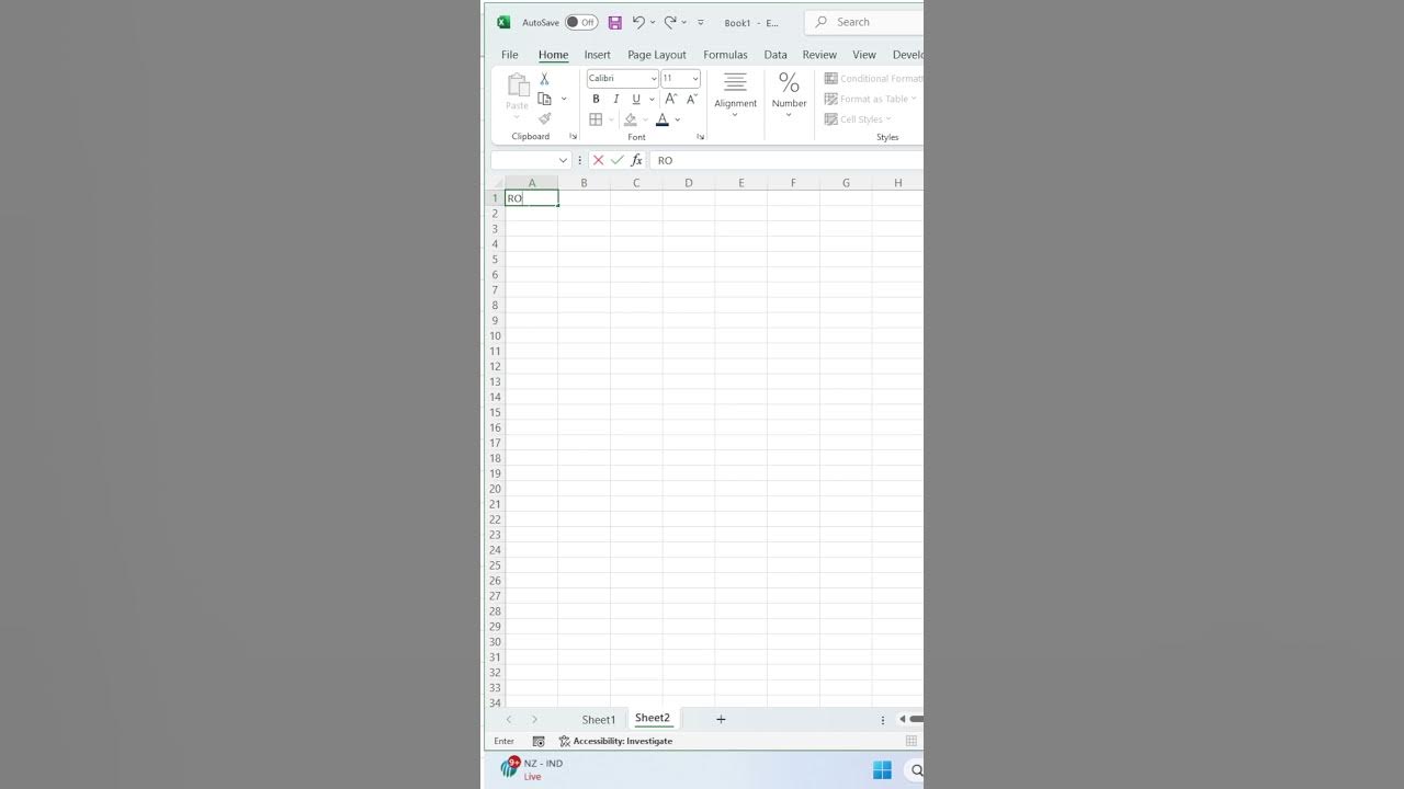 AUTOFIT COLUMNS in MS Excel Using Visual Code #excel #viralvideo # ...