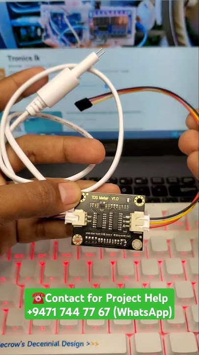 Tds Sensor Arduino Code Arduino Tds Sensor Code Tds Sensor Esp32 Code Tronicslk Youtube